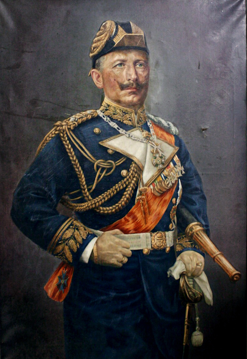 Militärische Kopfbedeckung: Zweispitz von Wilhelm II.