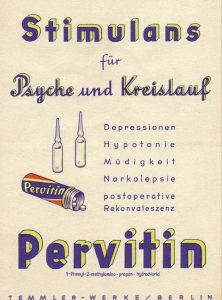 Pervitin in the exhibition at the Deutschlandmuseum